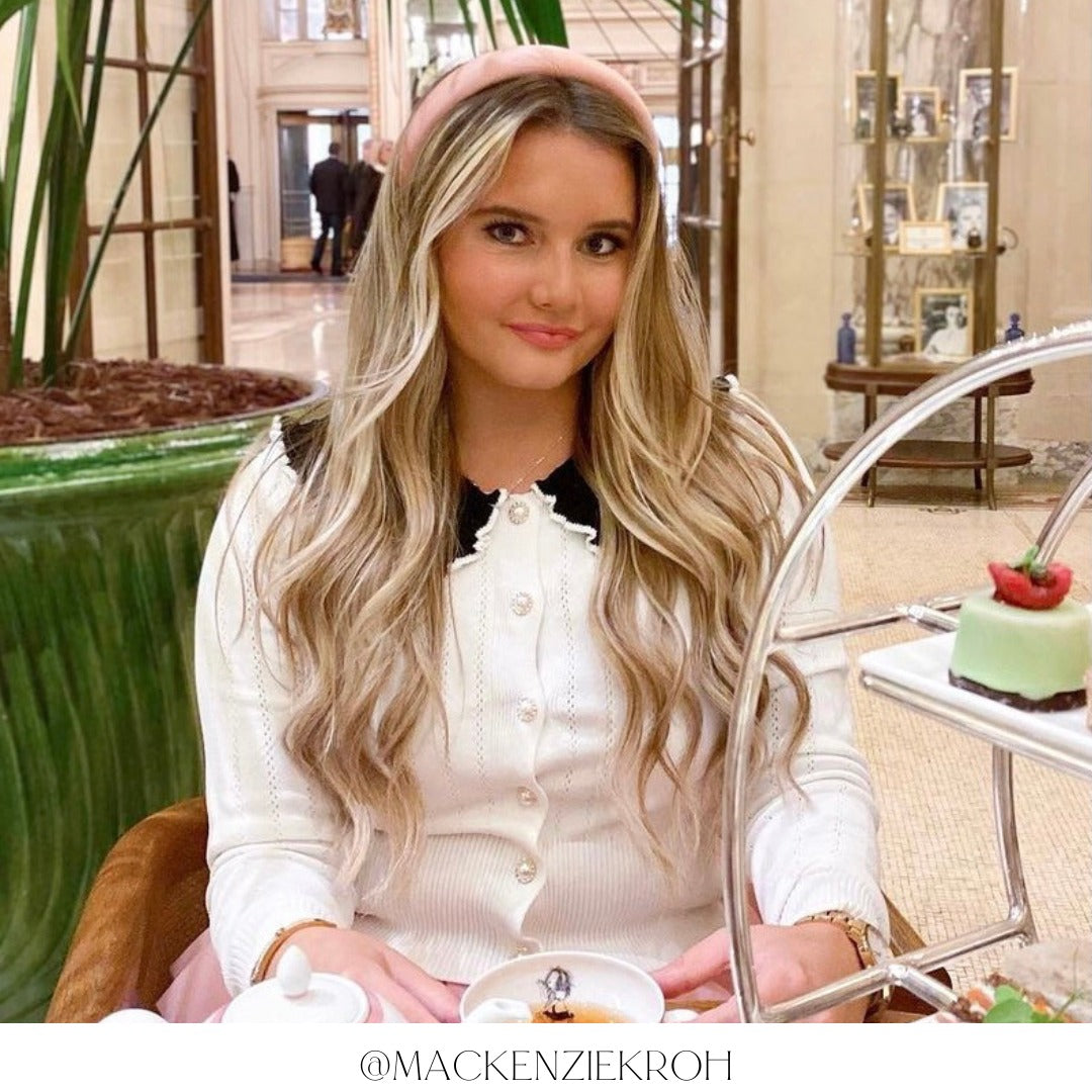 Francesca Black Headband with veil – Elena Honch Accessories